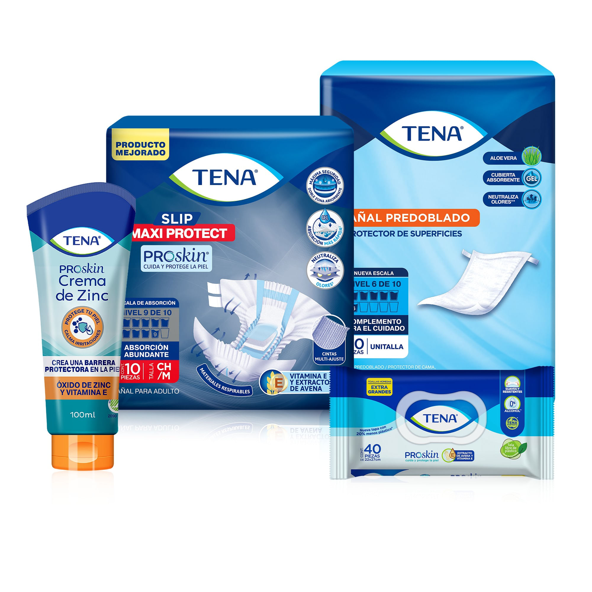 Kit TENA PROSKIN Maxi Protect Plus-G - Tena MX